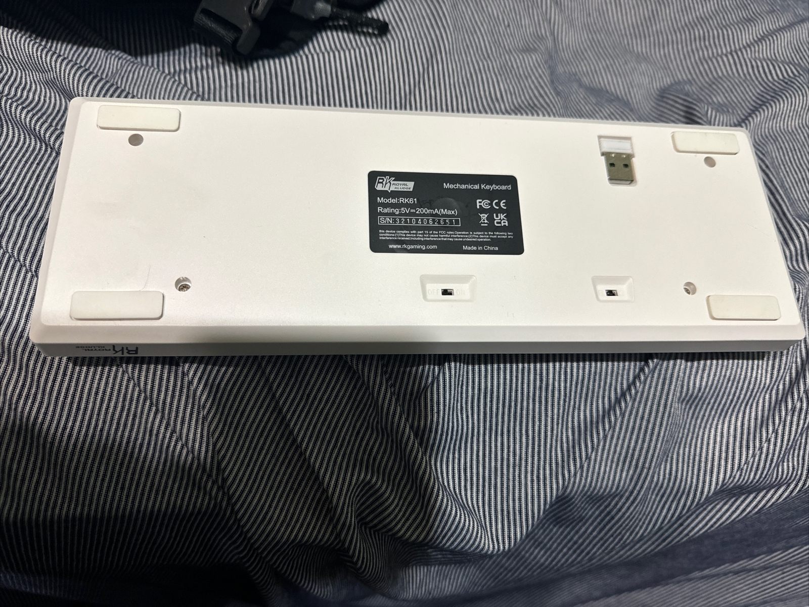 RK ROYAL KLUDGE RK61 60% Mechanical Keyboard 2.4Ghz/Bluetooth | eBay