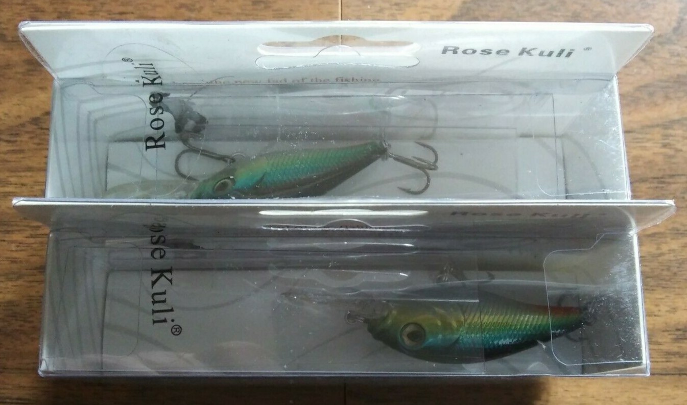 2 Rose Kuli Crankbaits Fishing Lure Bass Bait (NEW) | eBay