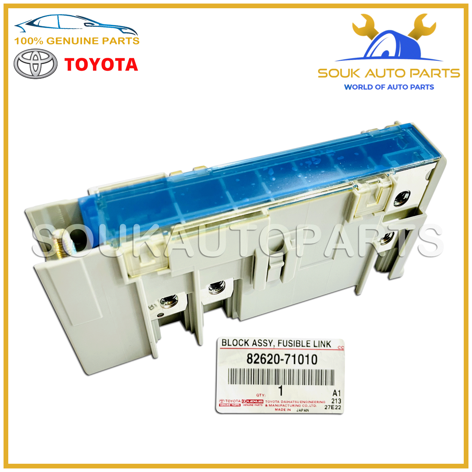 82620-71010 Toyota Genuine Fusible Link Block Assy 8262071010 OEM | eBay