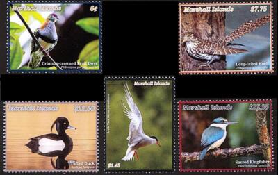 MARSHALLS 2020 BIRDS SC#1259-63 ** CV$102.75 DOVE DUCK 💲FREE SHIPPING💲 ...