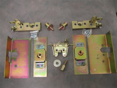 Small Locking Bear Jaw Latches w Install Plates & Trunk Latch Street ...