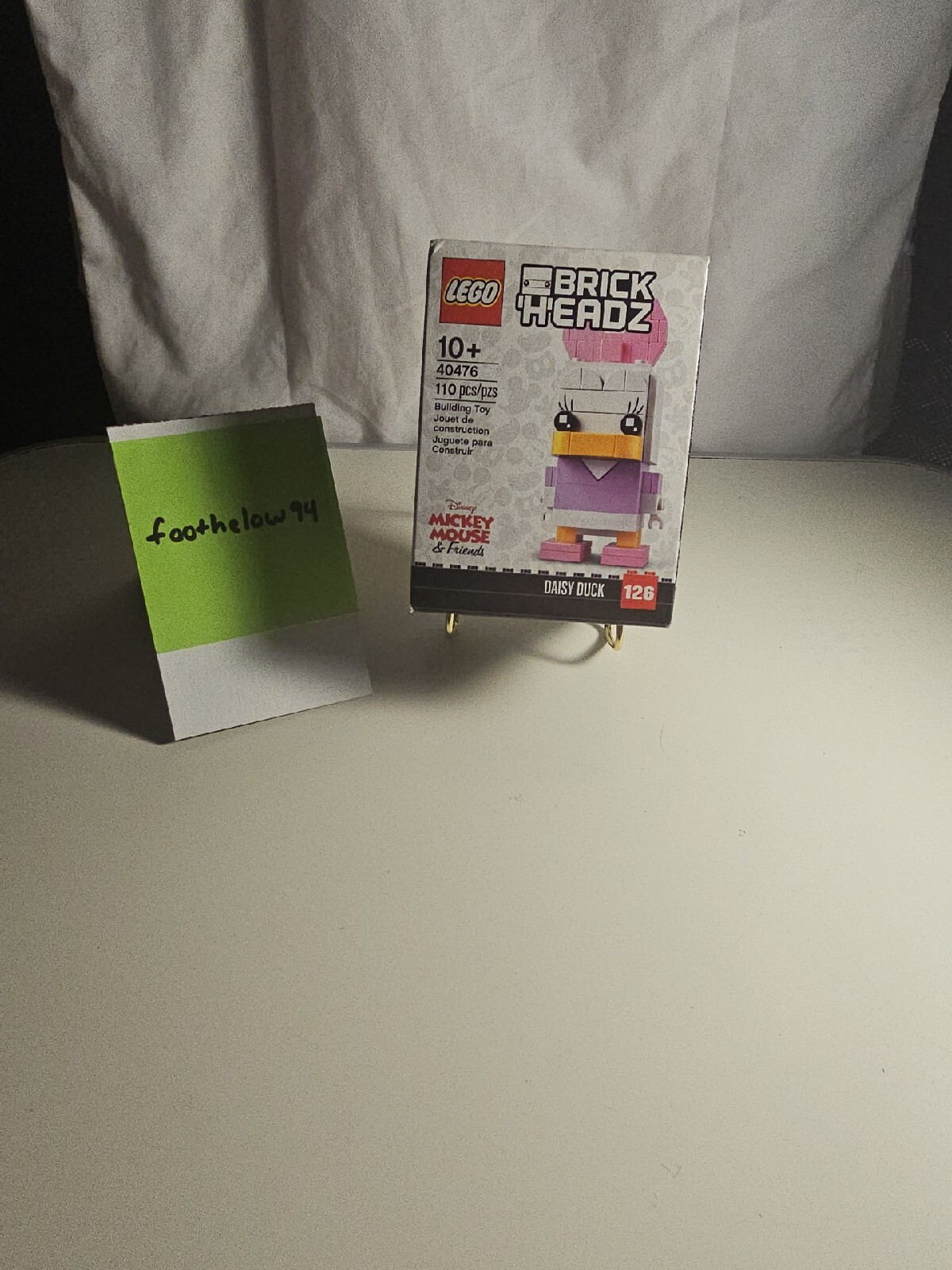 LEGO 40476 Brick Headz Disney Mickey Mouse & Friends Daisy Duck 2021 ...