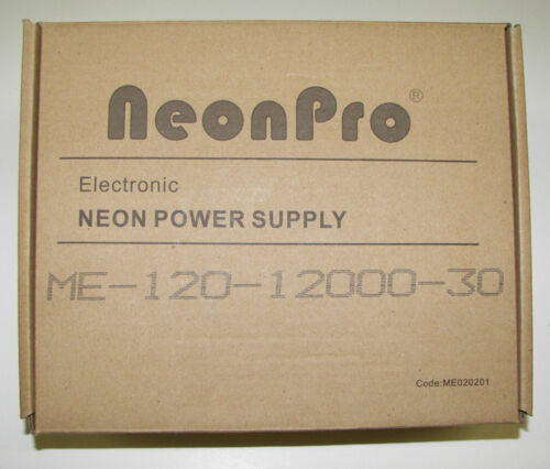 * UL Listed 12,000 volts / 12kV (8kV RMS) NEON SIGN TRANSFORMER POWER ...
