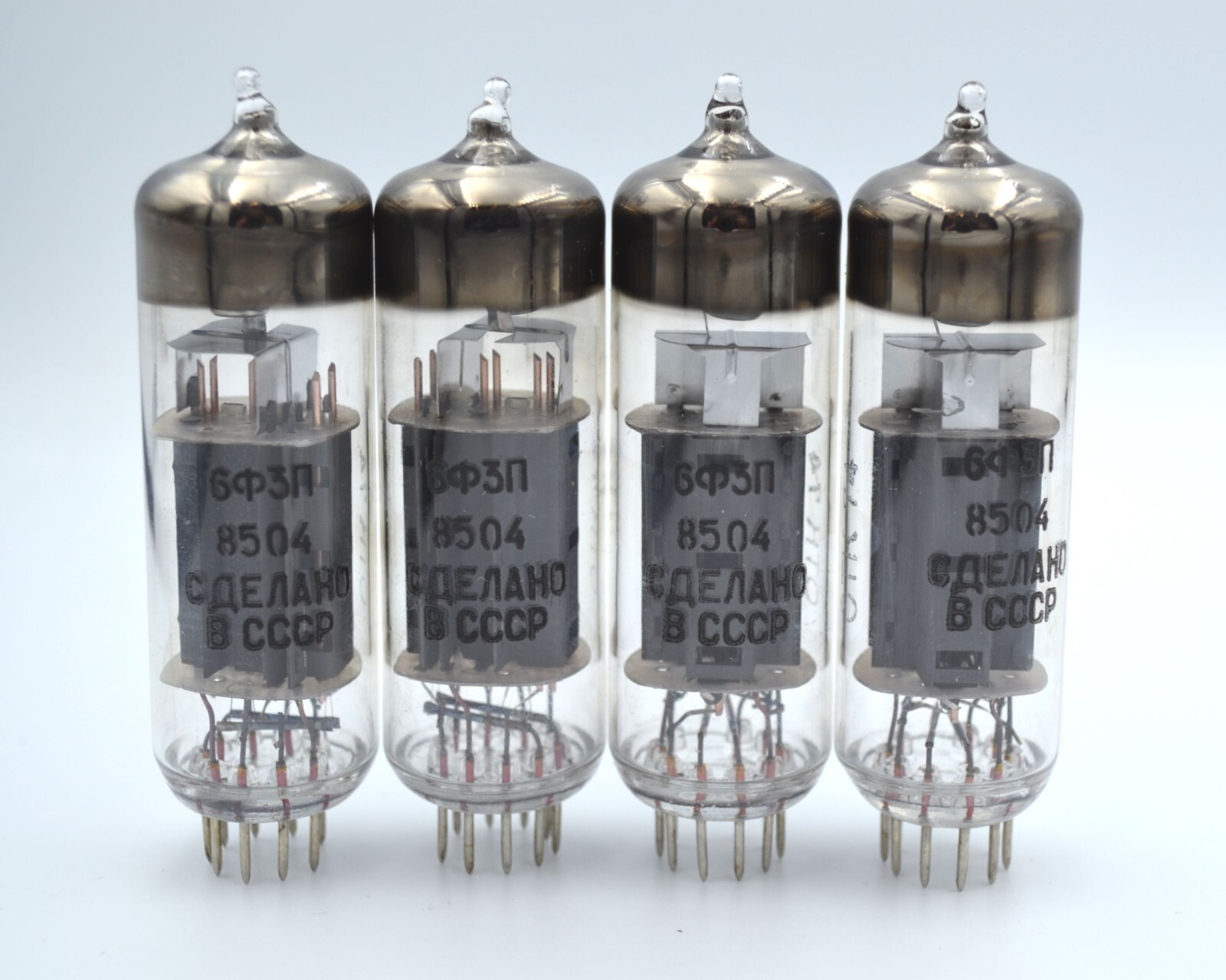 NEW 4pcs 6F3P MATCHED QUAD Same Date TRIODE-PENTODE Tube Svetlana NOS ...