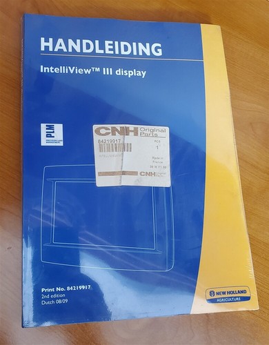 New Holland IntelliView III Display 2nd Edition Part NO 84219917 ...