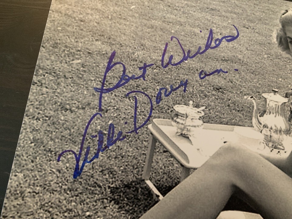 Vikki Dougan signed 8x10 photo Sexy Hot 50’s Model The Rebel Set | eBay