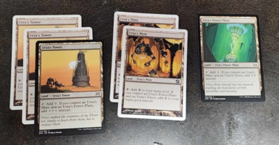 6x Urzatron cards (various) uncommon lands - 8th, Double Masters - NM ...