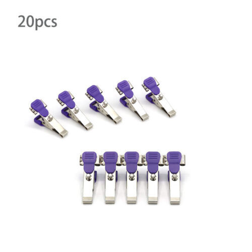 20PCS FDA Veterinary EKG/ECG Alligator Electrode Clips Universal ...
