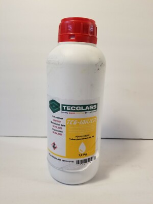 Tecglass Tcg-ink/cr Yellow Glass/ceramic Ink Jet - 1kg New Free ...