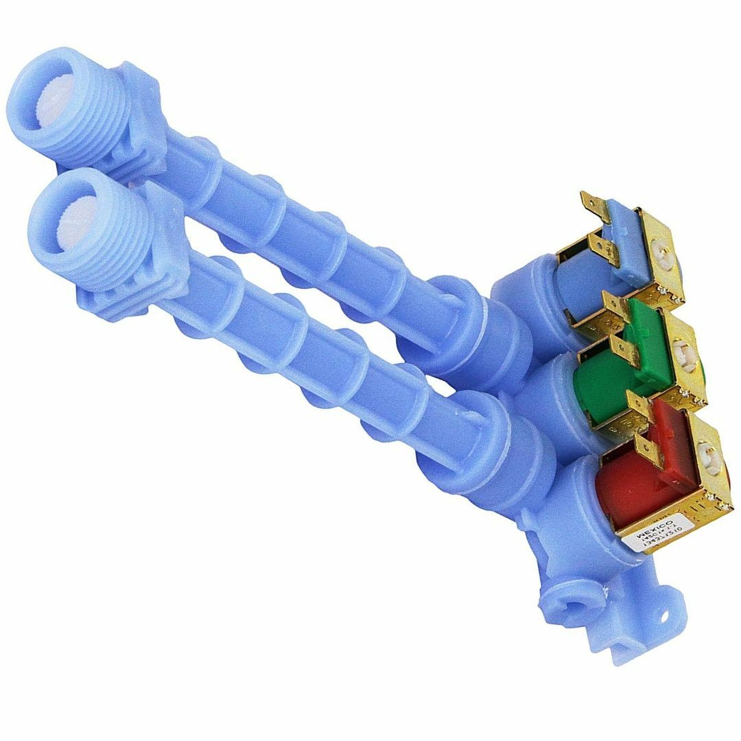 Water Inlet Valve for Frigidaire Affinity FAFW3511KW0 FAFW3517KR1 ...