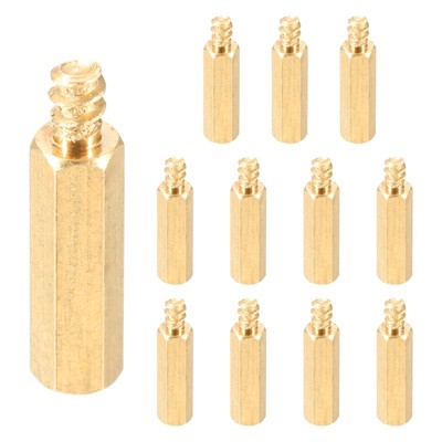 24Pcs M2 6+3mm Hex Standoff Spacer, Threaded Standoff Spacer Hexagonal ...