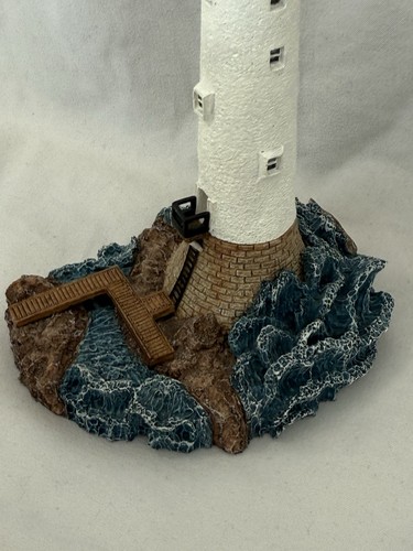 SIGNED! Bell Rock Scotland Model Lighthouse Figurine Pharos Collection ...