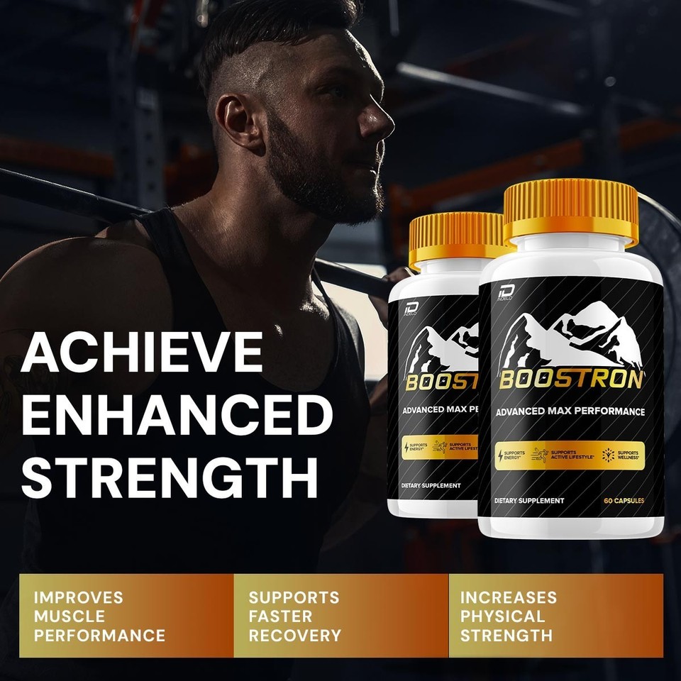 (3 Pack) Boostron for Men Capsules – Boostron Vitamin Complex Pills | eBay