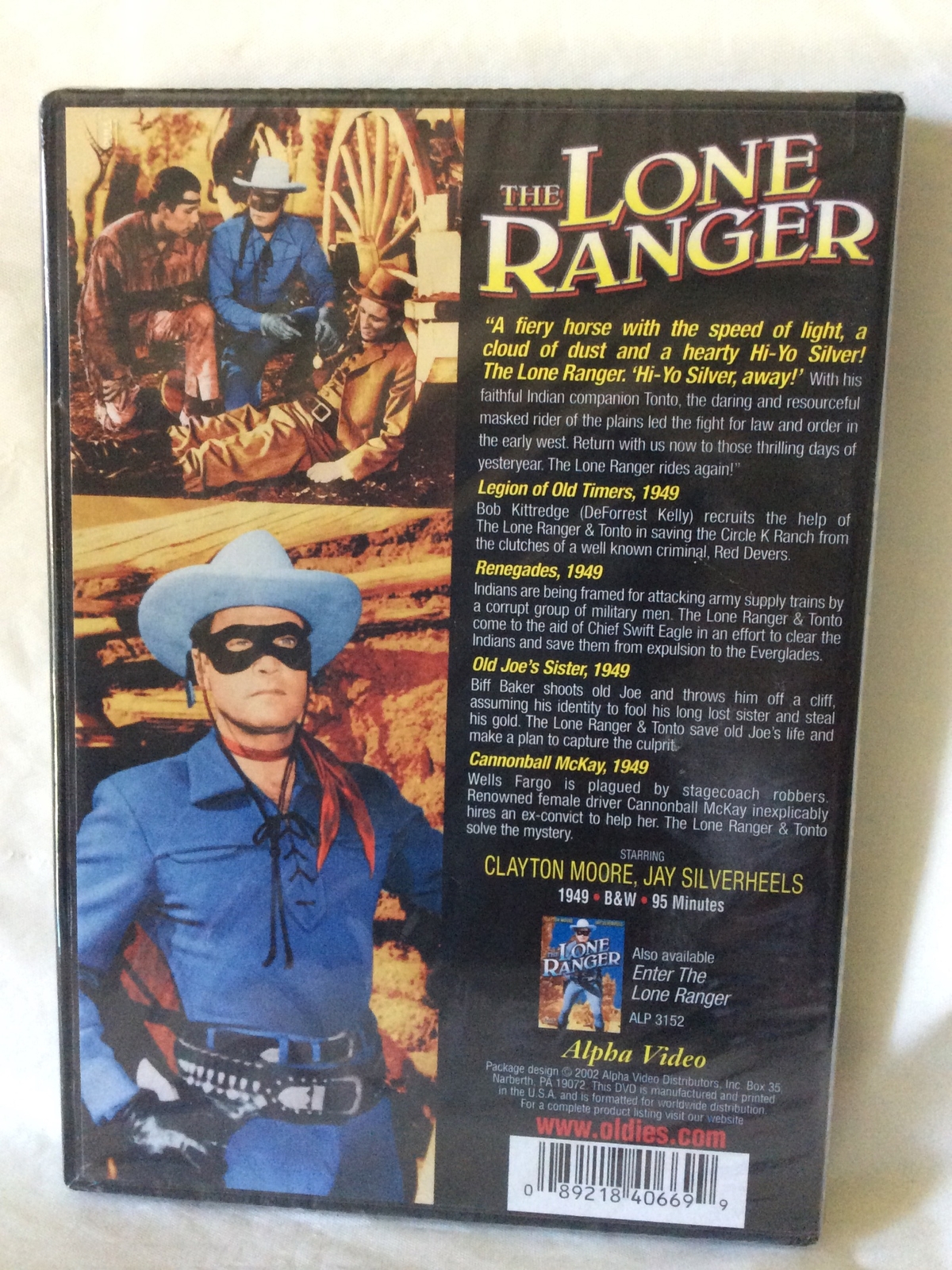 THE LONE RANGER (DVD, 1949) 89218406699 | eBay