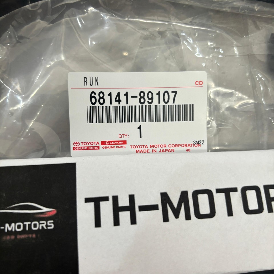 TOYOTA Genuine TRUCK 4RUNNER Front Door Glass Channel 68141-89107 | eBay