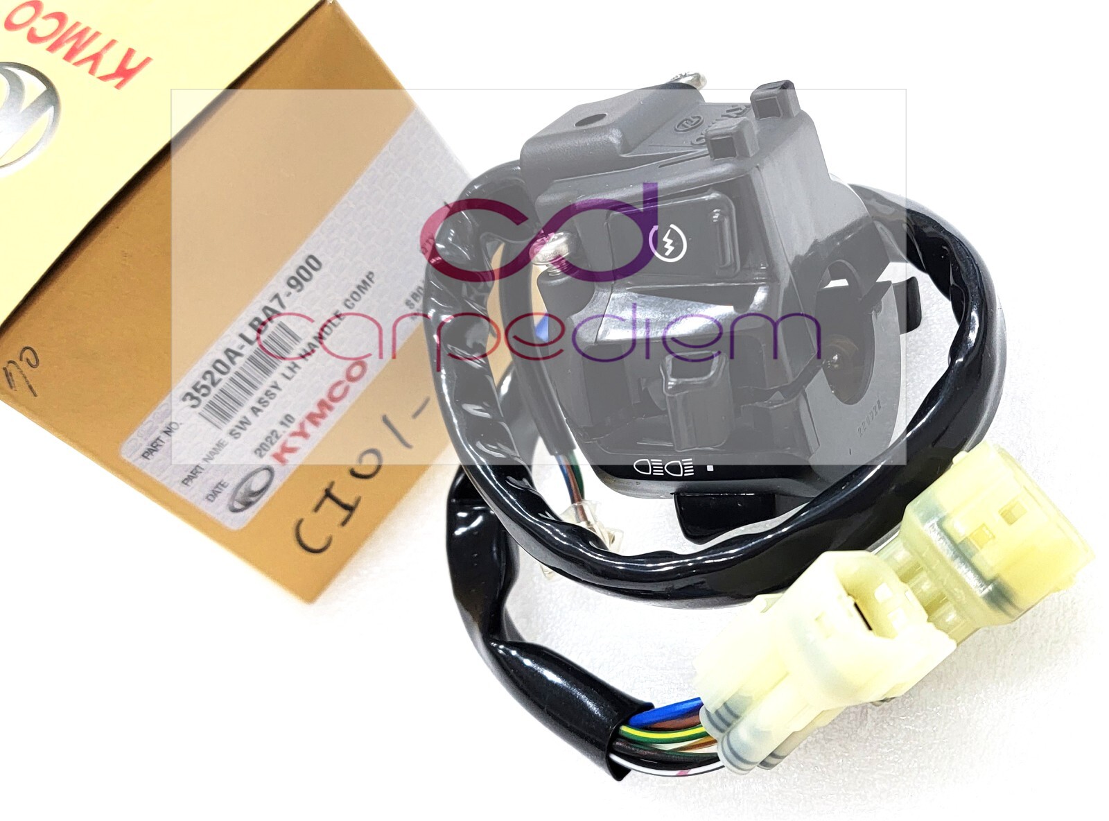 KYMCO MONGOOSE250/300 MXU250 HANDLE LEFT SWITCH 3520A-LBA7-900 | eBay