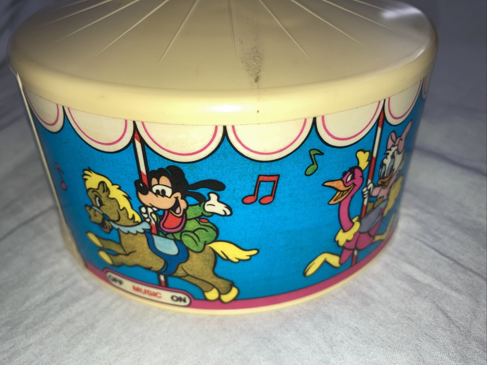 Vintage 1988 Disney Dreamtime Carousel No Discs, Bottom | eBay