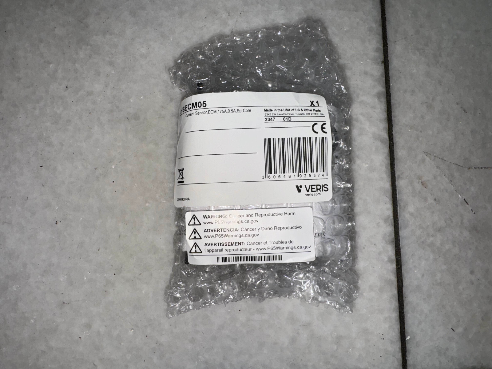 Veris H6ECM05 (Current Switch) ( BRAND NEW) 0.5 to 175 A, Split-Core | eBay