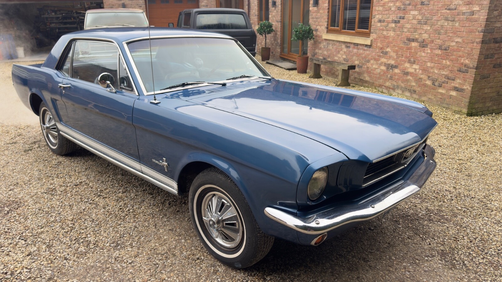 1966 Ford Mustang V8 Automatic Classic American Car 289 Blue - UK ...