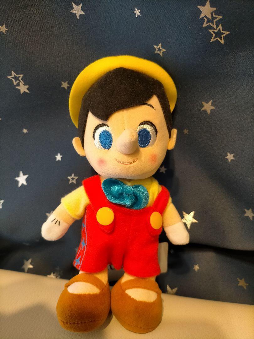 Disney Store nuiMOs Pinocchio Plush doll Stuffed Toy Japan 7.1 inch ...
