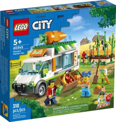 60345 FARMERS MARKET VAN city town lego NEW sealed legos set FOOD TRUCK ...