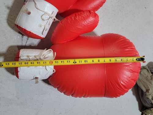 Vintage Budweiser 1996 Olympic Boxing Gloves Inflatable Beer Man Cave ...