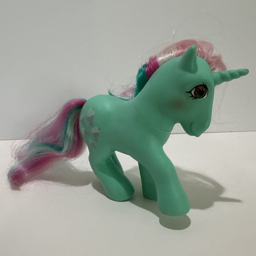 VTG Hasbro MLP My Little Pony G1 Fizzy Twinkle Eye Unicorn Teal Pink ...