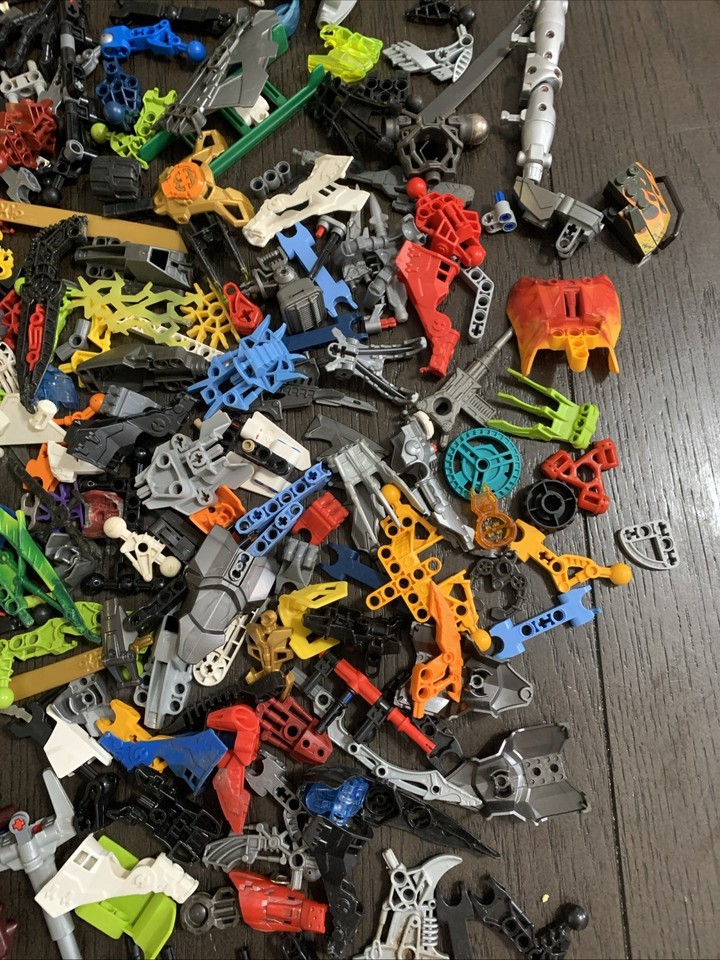 Lego BIONICLES Hero Factory Bulk Parts Lot Masks Weapons Accessories | eBay