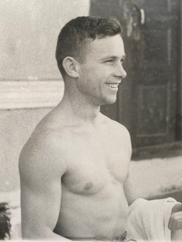 Handsome Shirtless Soviet Guy Smiling Young Man, Batumi, Gay Int USSR ...