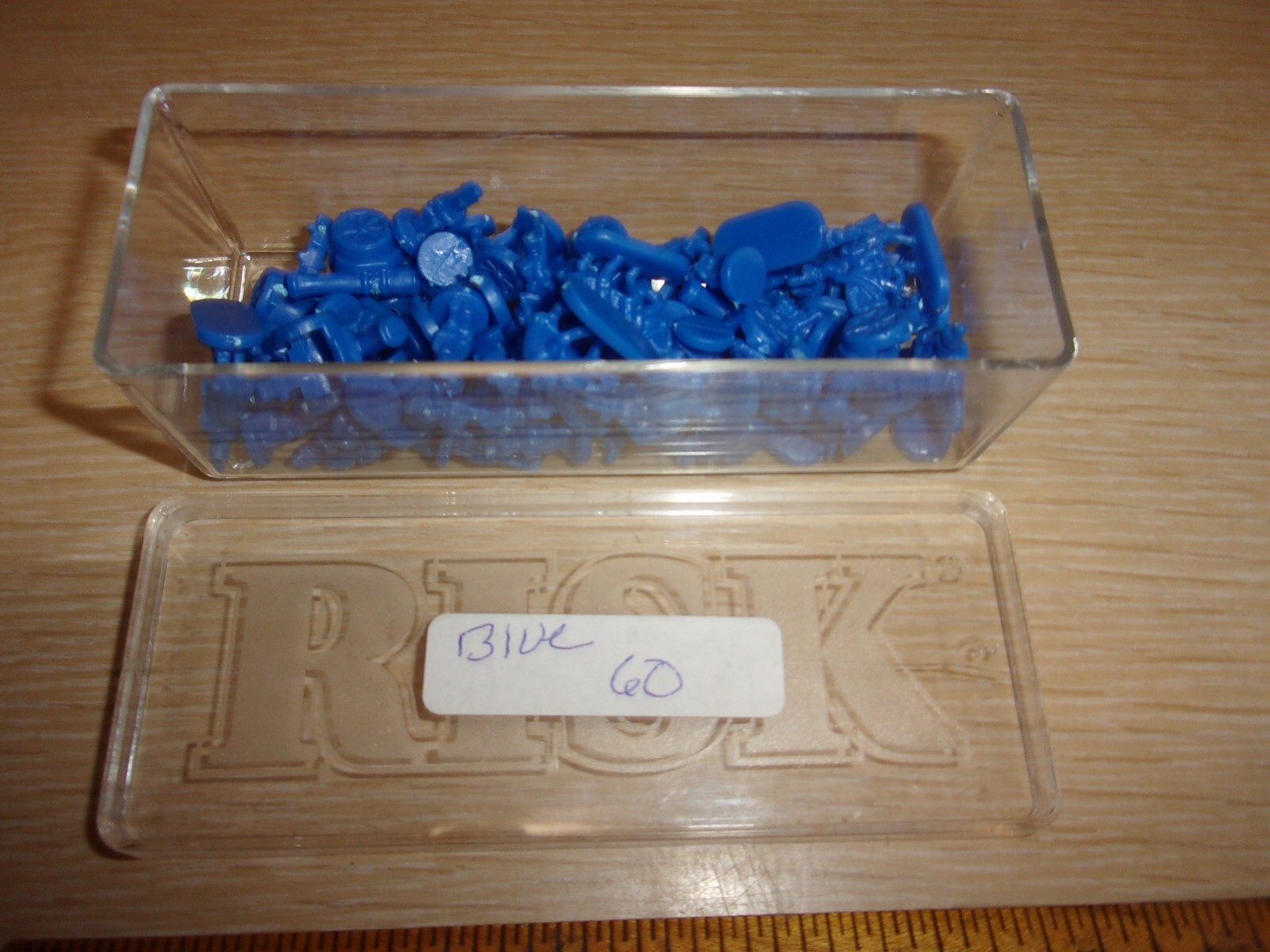 LOT OF 60 BLUE RISK GAME PIECES FOR THE ORIGINAL RISK GAME | eBay
