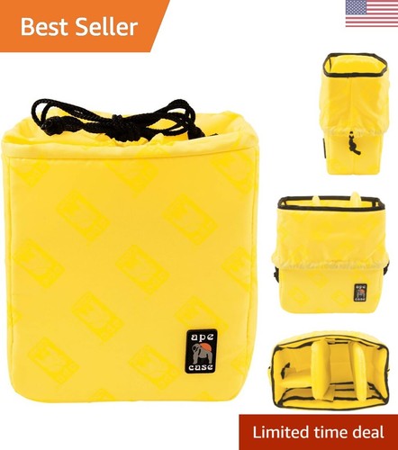 Padded Camera Insert Storage Bag - Removable Inserts - Hi-Vis Yellow ...