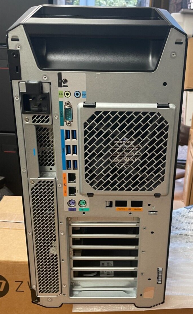 New HP Z8 G4 Workstation BAREBONE System Chassis - DUAL Heat Sinks ...
