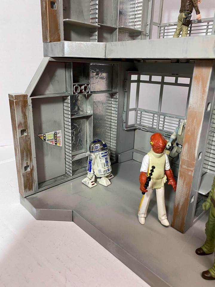 Star Wars Hoth Rebel Headquarters Endor Base Jedi Empire Vintage Kenner ...
