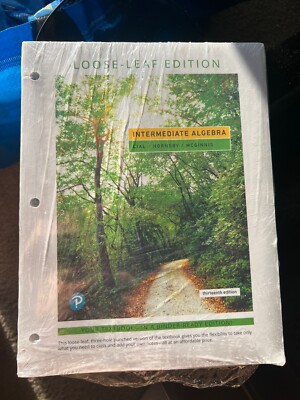 Intermediate Algebra 13th Ed Loose-Leaf Edition by Lial, Hornsby ...