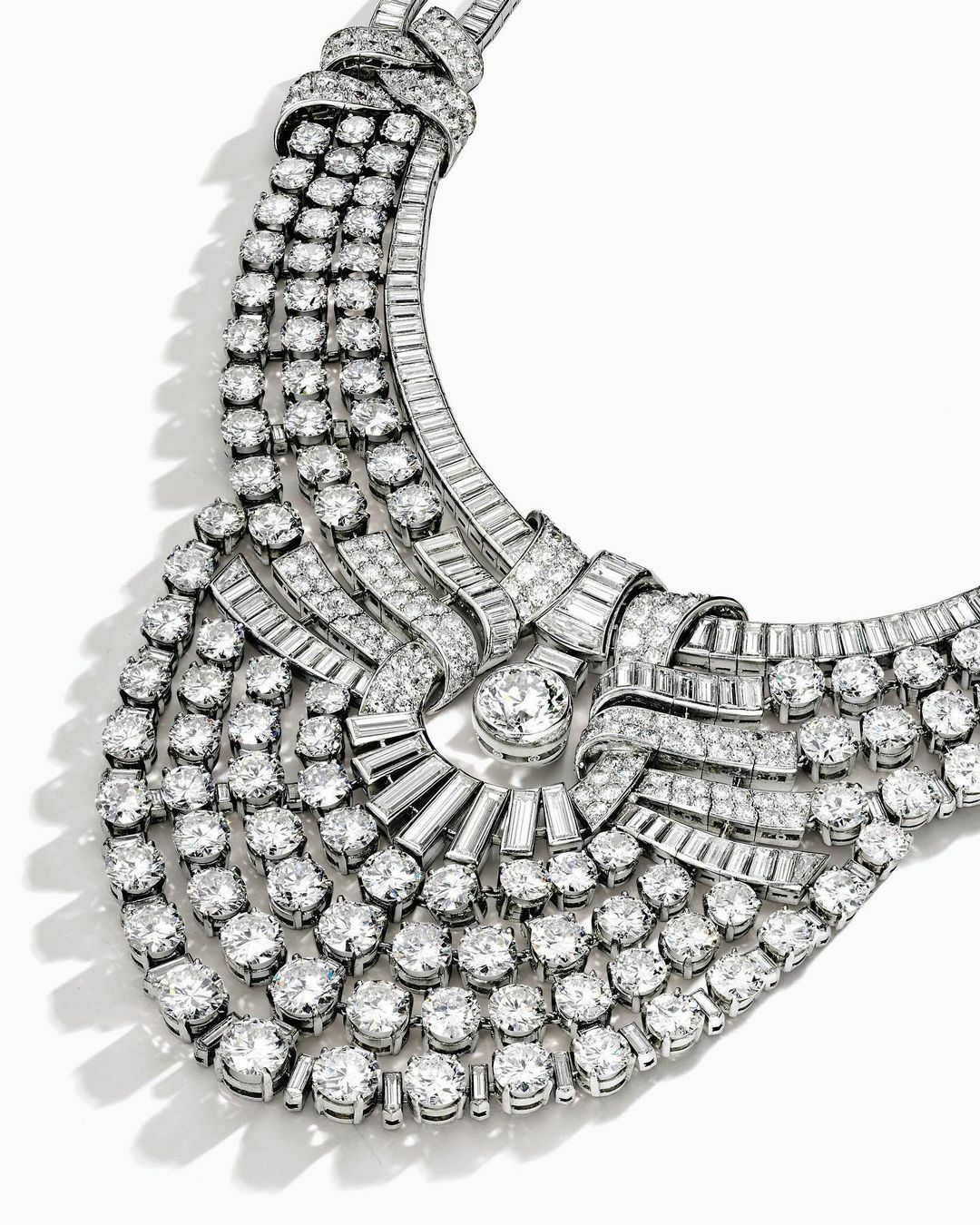 925 Sterling Silver Ad Star CZ Necklace Egyptian Queen Nazli Sabri ...