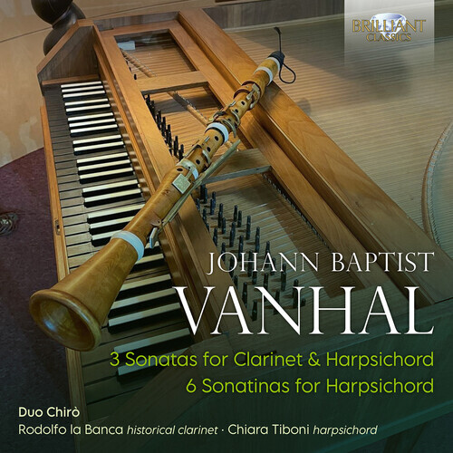 Duo Chiro - 3 Sonatas for Clarinet & Harpsichord / 6 Sonatinas [New CD ...