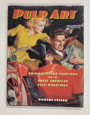 PULP ART BY ROBERT LESSER ORIGINAL COVER PAINTIINGS FOR AMERICAN PULP ...