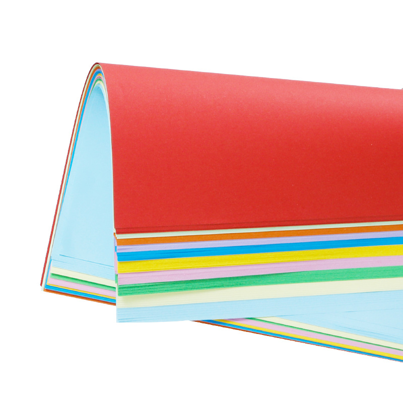 A4 Coloured Paper 70g/m² Craft Card Paper Printer Copier 100Pcs Multi ...
