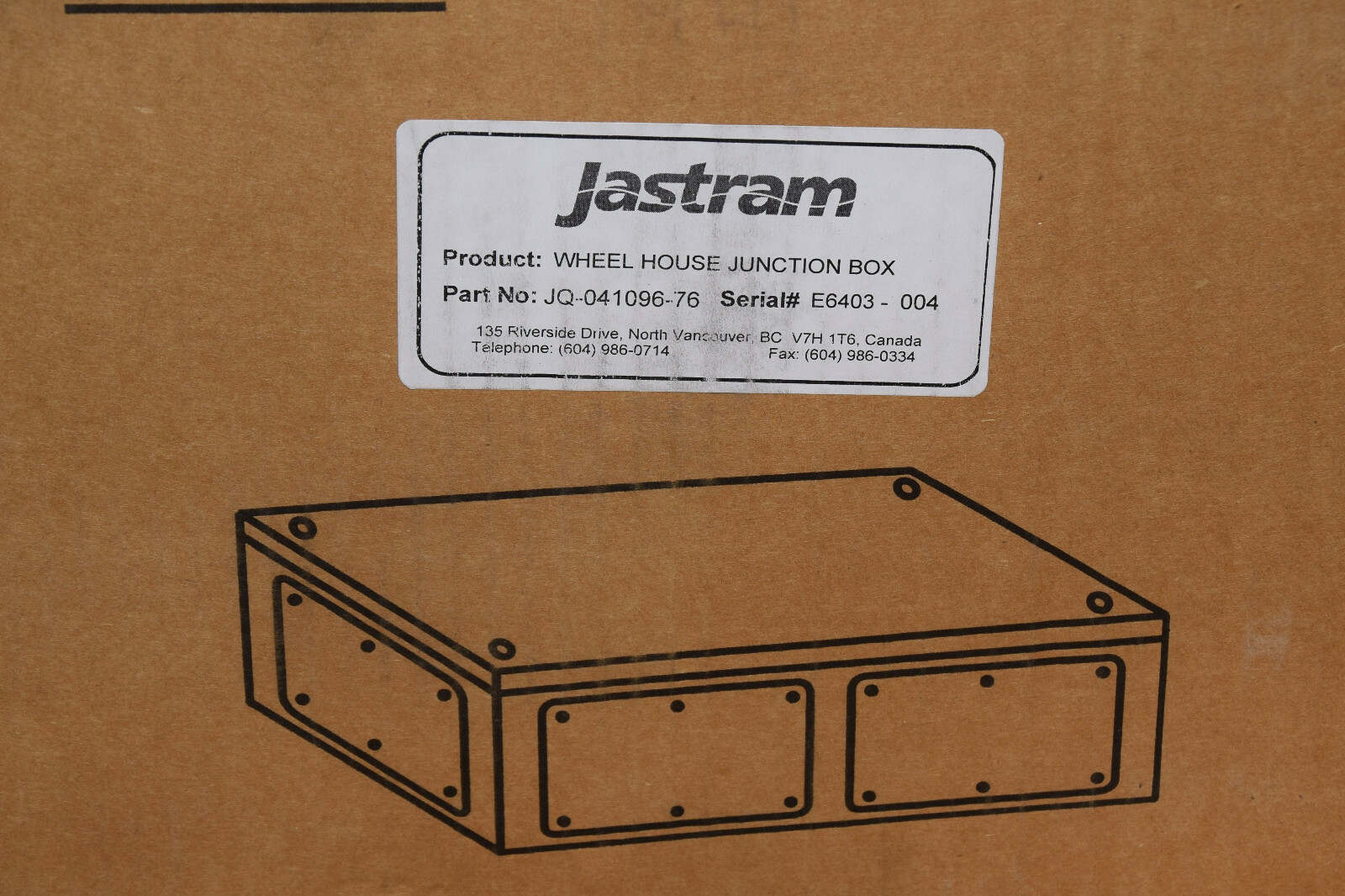 JASTRAM JQ-041096-76 MARINE STEERING WHEEL HOUSE JUNCTION BOX | eBay