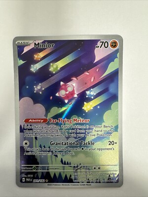 Minior - 201/182 Illustration Rare Paradox Rift Holo Pokemon TCG | eBay