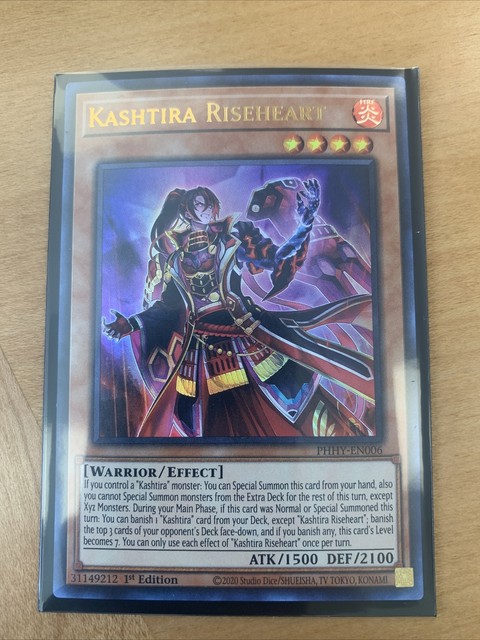 Yu-Gi-Oh! TCG Kashtira Riseheart Photon Hypernova PHHY-EN006 1st ...