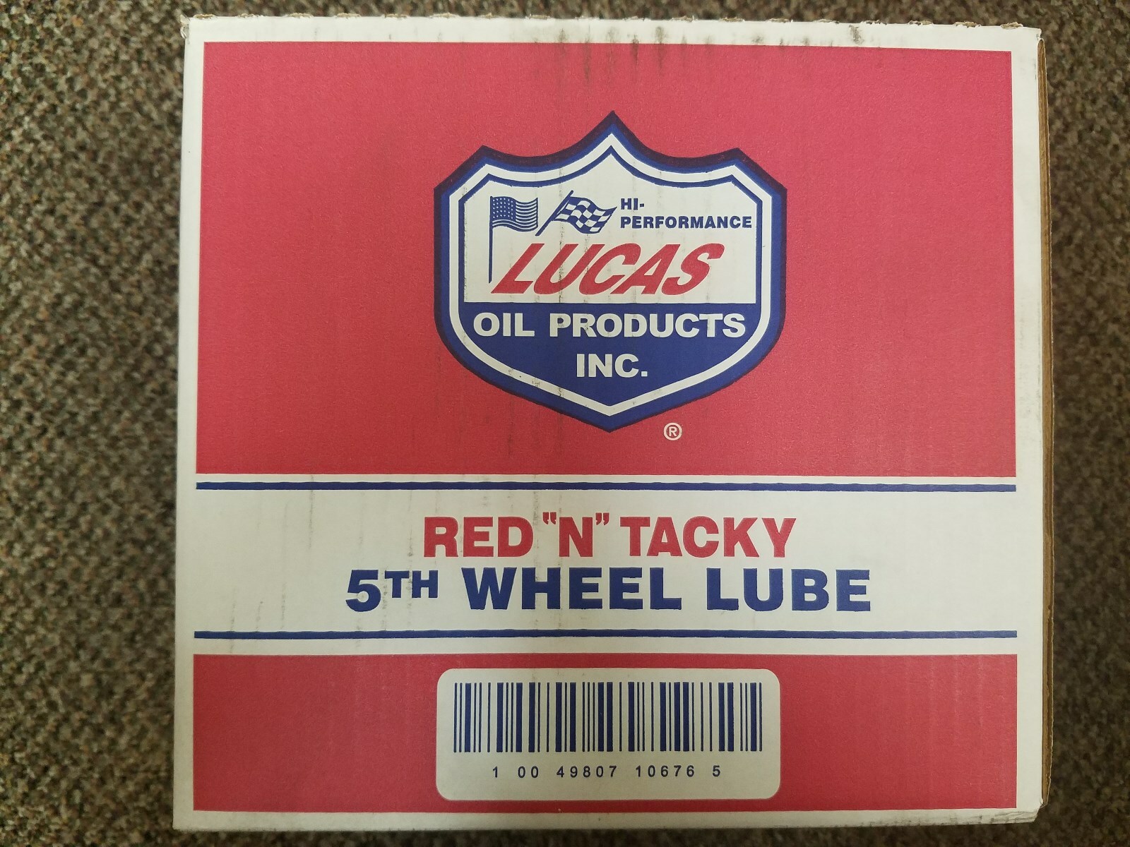 Lucas Oil, Display Case of 48 - 2.5oz, Red "N" Tacky 5th Wheel Lube ...