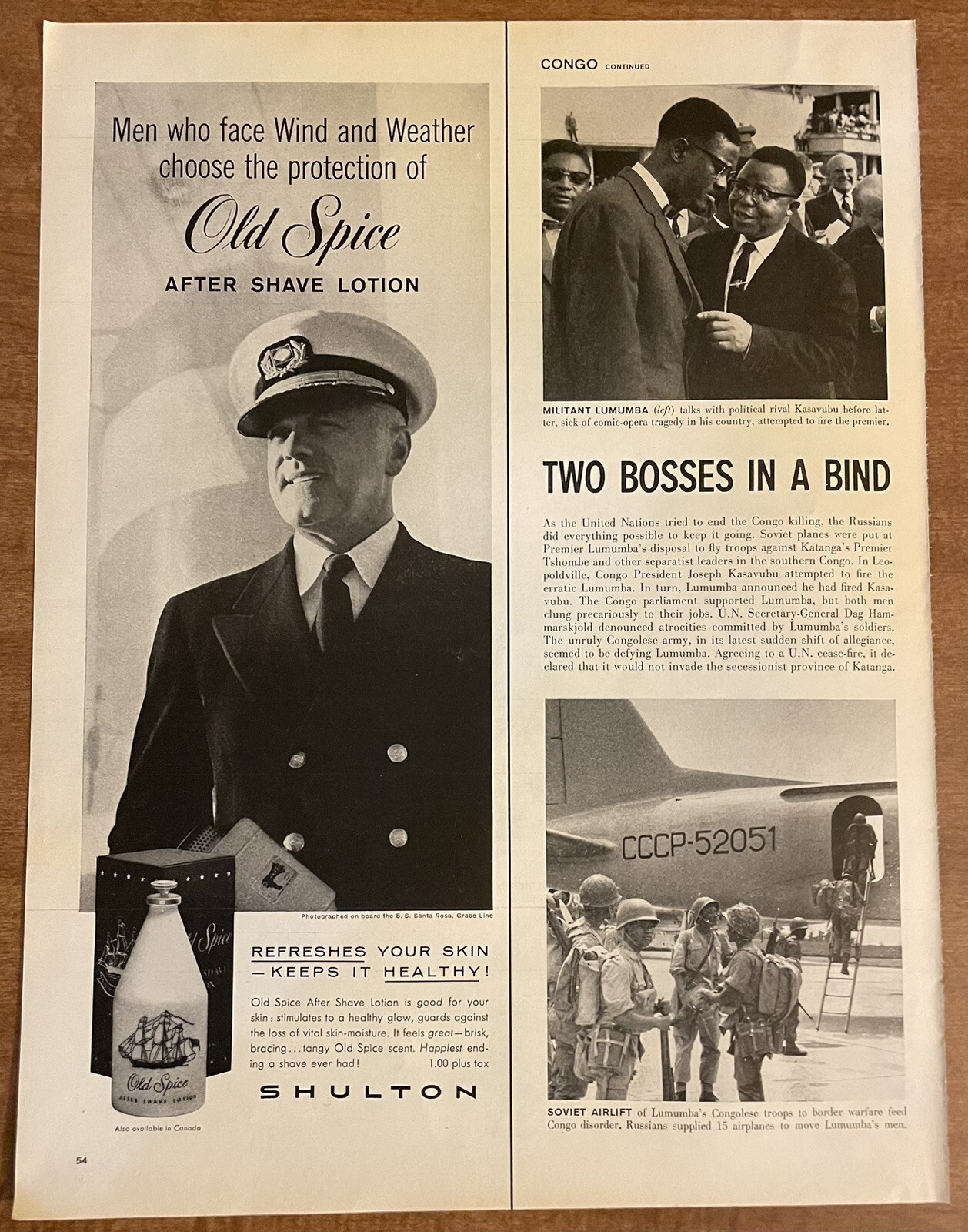 Old Spice Logo History