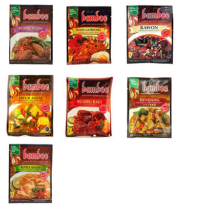 1 x bamboe indonesian instant spices - bumbu indonesia | eBay Australia