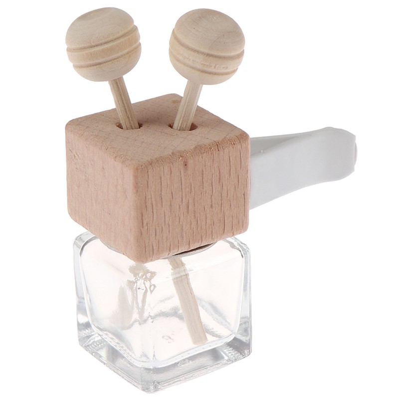 Air Freshener Perfume Bottle Pendant Essential Oils Car Hanging Glass ...