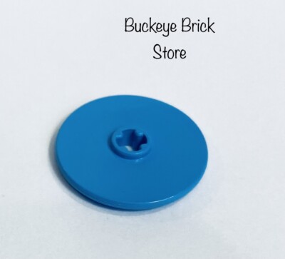 Lego Technic Medium Blue Round 3x3 Disk - 8012 - Lot of 1 | eBay