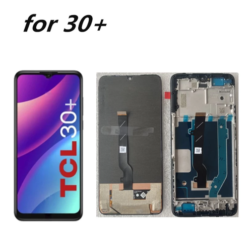 For TCL 30+ 30 Plus T676K, T676J 6.7" LCD Display Touch Screen ...