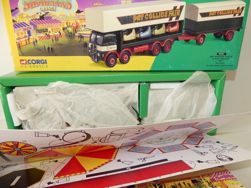 CAMION ERF DODGEM PAT COLLINS FAIR THE SHOWMANS CORGI 09901 1:50 | eBay