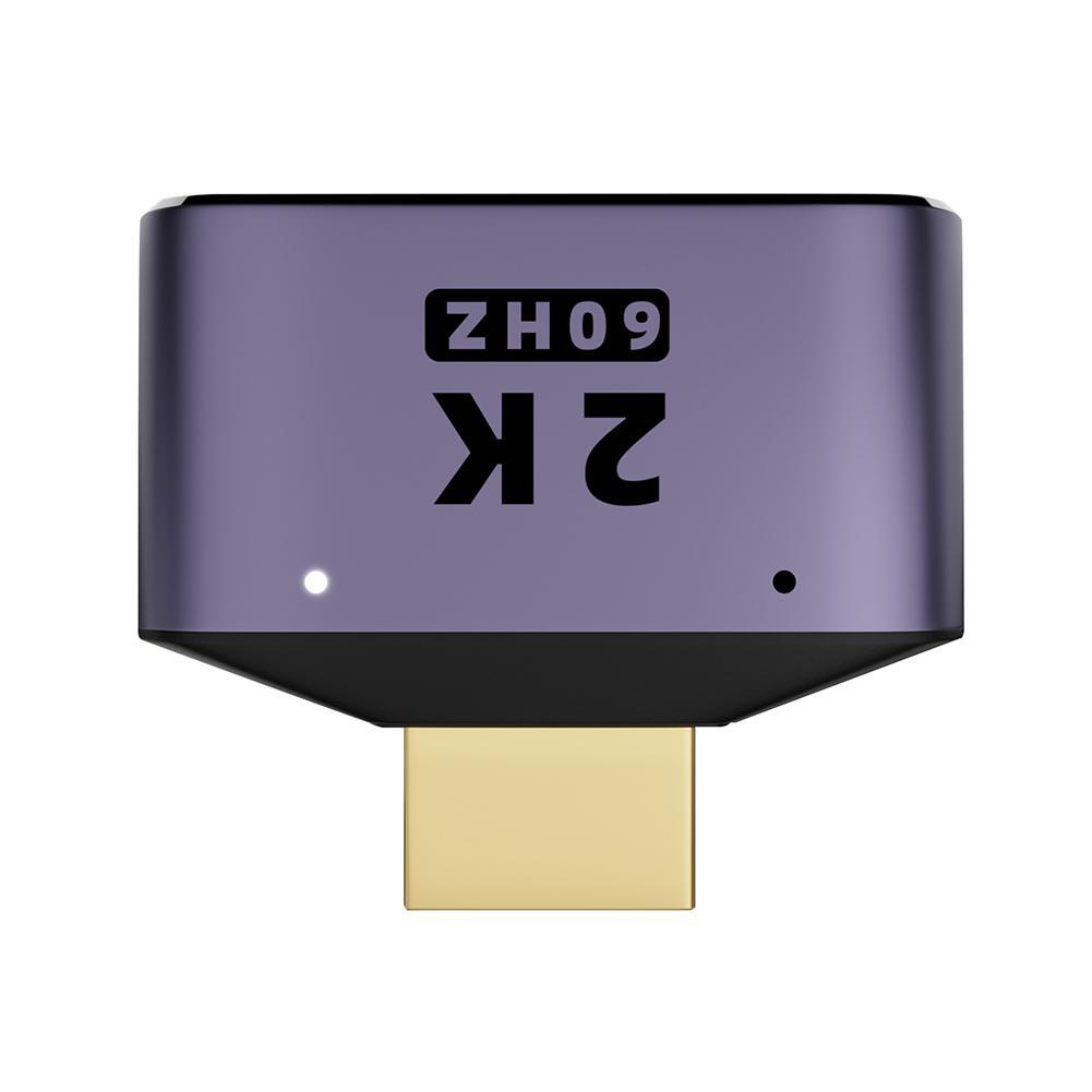 1 to 2 Adapter Converter UHD 2K 60Hz Video Connector HDMI-compatible ...
