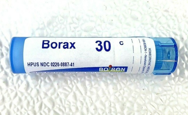 Boiron Borax 30 C Blue Tube Homeopathic Medicine 03/2021 Pellets | eBay